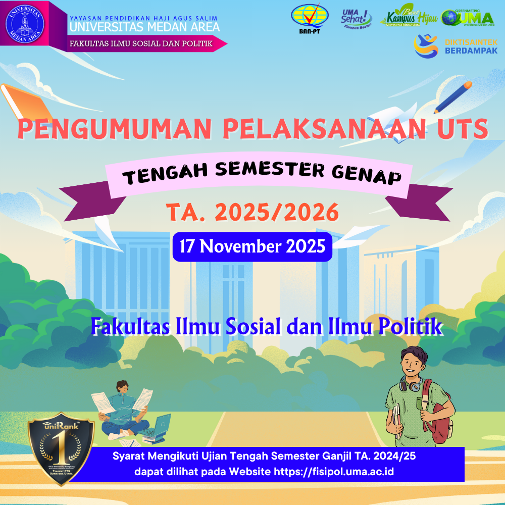 Jadwal UTS – Prodi Administrasi Publik Terbaik Di Sumatera Utara